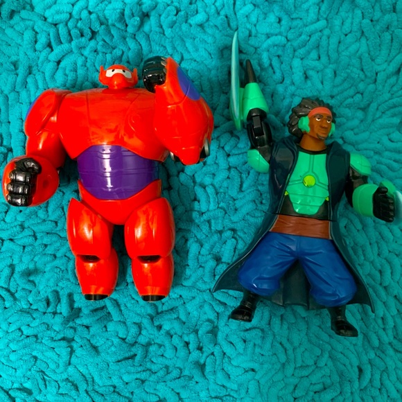 Disney | Toys | Big Hero 6 Baymax Wasabi Noginger Figures | Poshmark